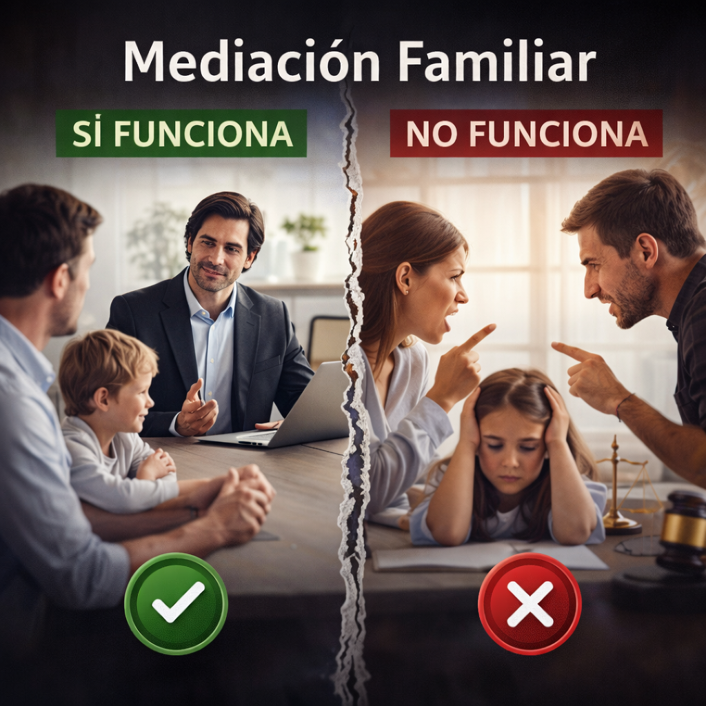 ¿En qué casos sí funciona la mediación familiar y en cuáles no ...